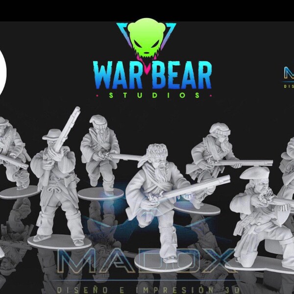 French and Indian War Miniatures - Etsy