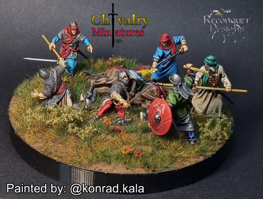 Medieval Disaster at Ucles 1108, 1/72, 28mm, 32mm, 1/35, 54mm, 75mm ...