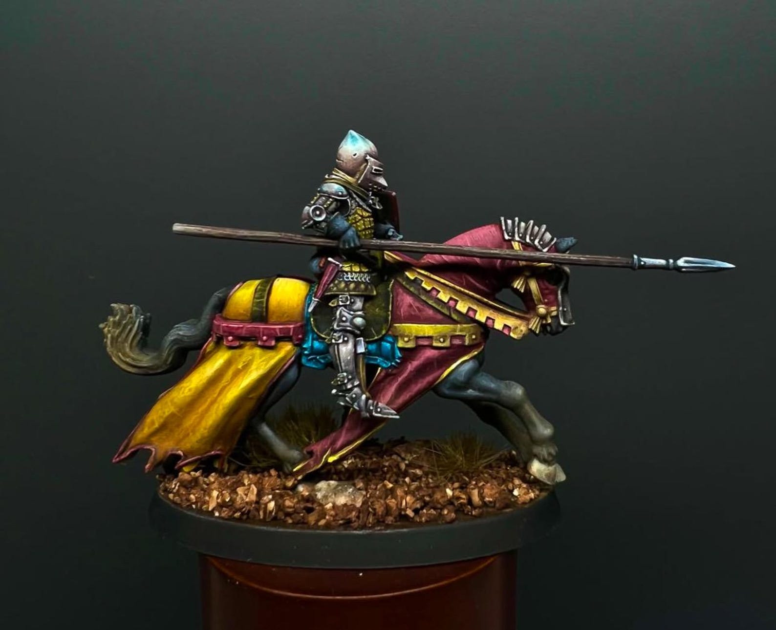 14th Century Mounted Knight Full Armor, 1/72, 28mm, 32mm, 1/35, 54mm ...