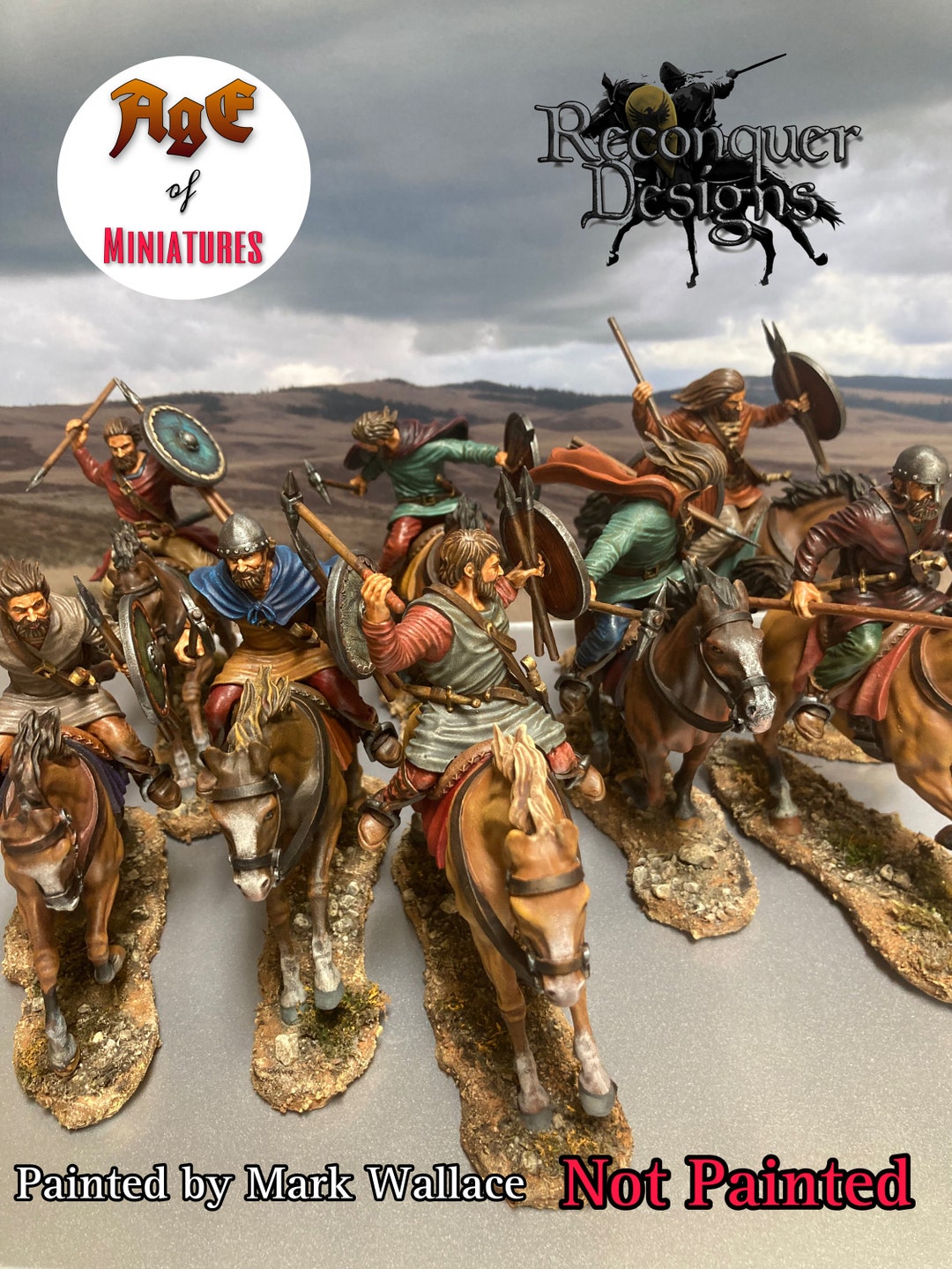 Medieval Basque Light Cavalry, Historical 1/72, 28mm, 32mm, 1/35, 54mm ...