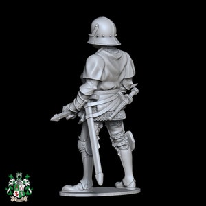 Late Medieval 15th Century Gothic Knight Version 1 Resin Figure ...