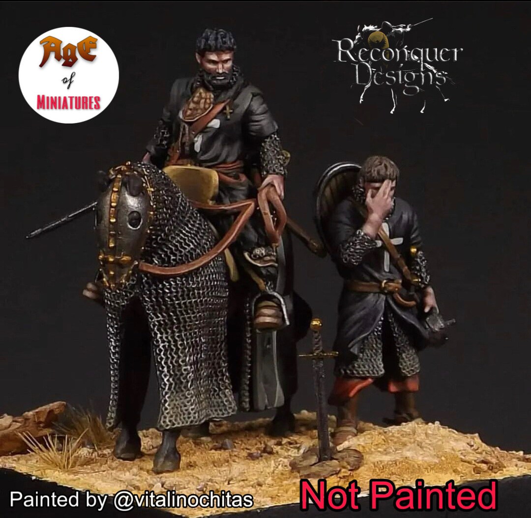 Questing Knights 11th Century, Saxon, 1/72, 28mm, 32mm, 1/35th, 54mm ...