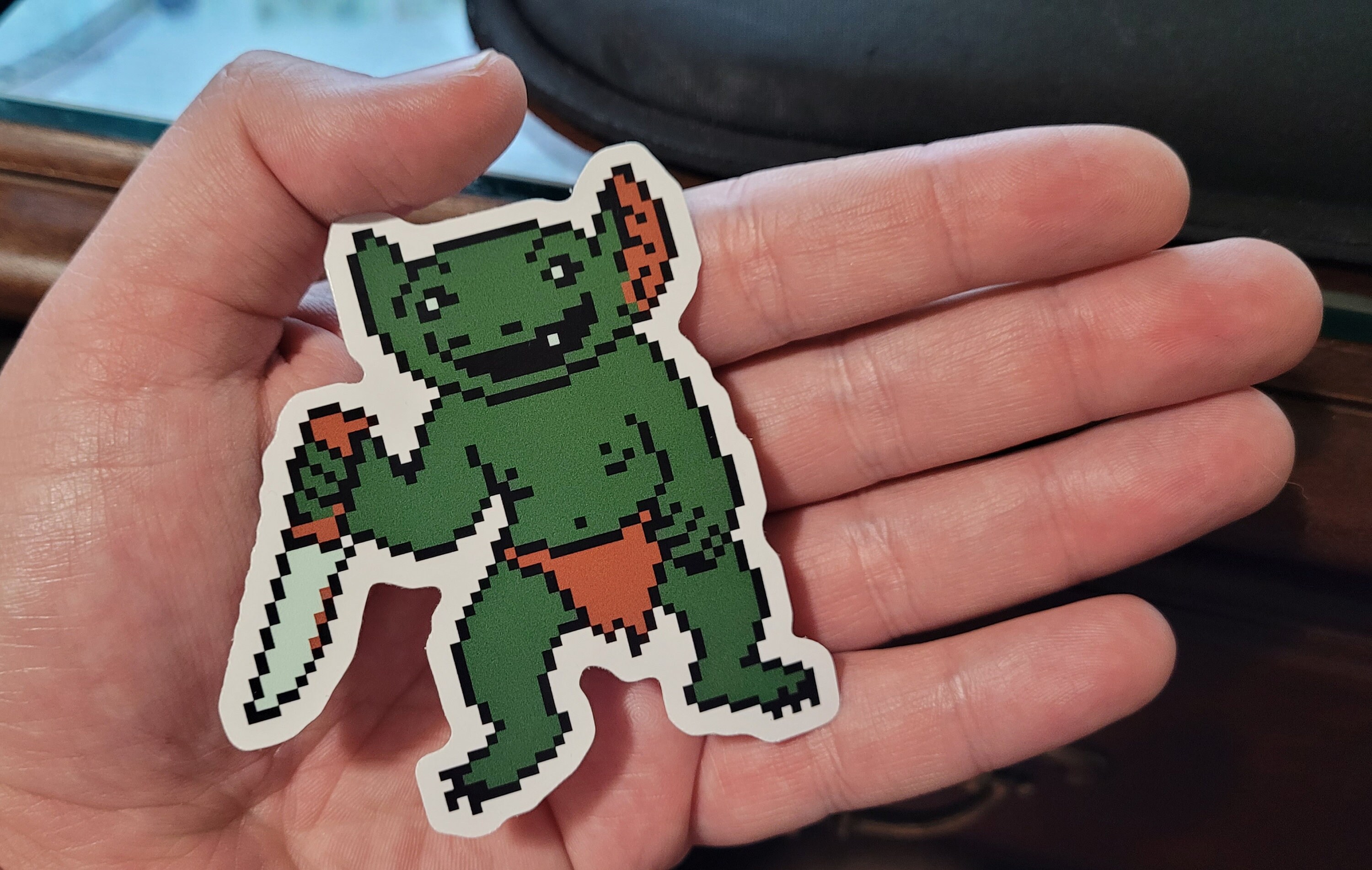 8 Bit Goblin Pixel Art Sticker - Etsy Ireland