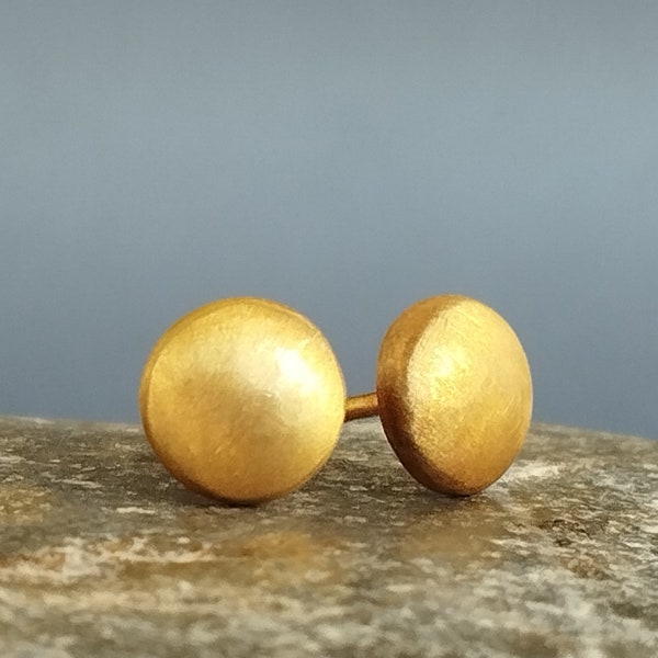 24k Gold Earrings - Etsy