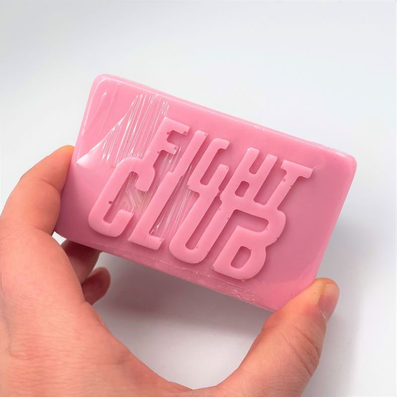 Fight Club Bar Soap Leather Scent Etsy