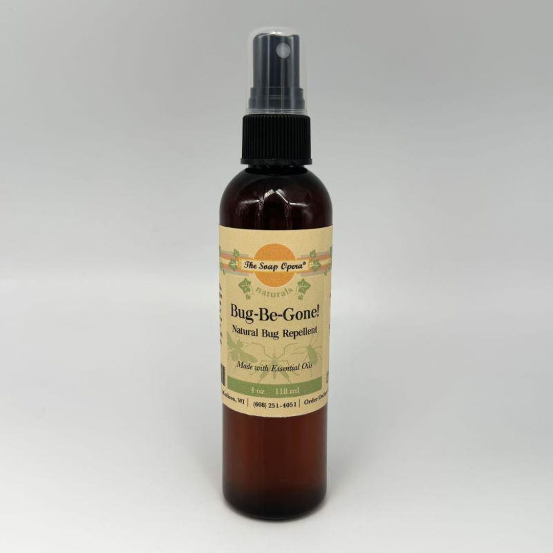 Bug Be Gone! Natural Bug Repellent With Essential Oils 4oz - Etsy
