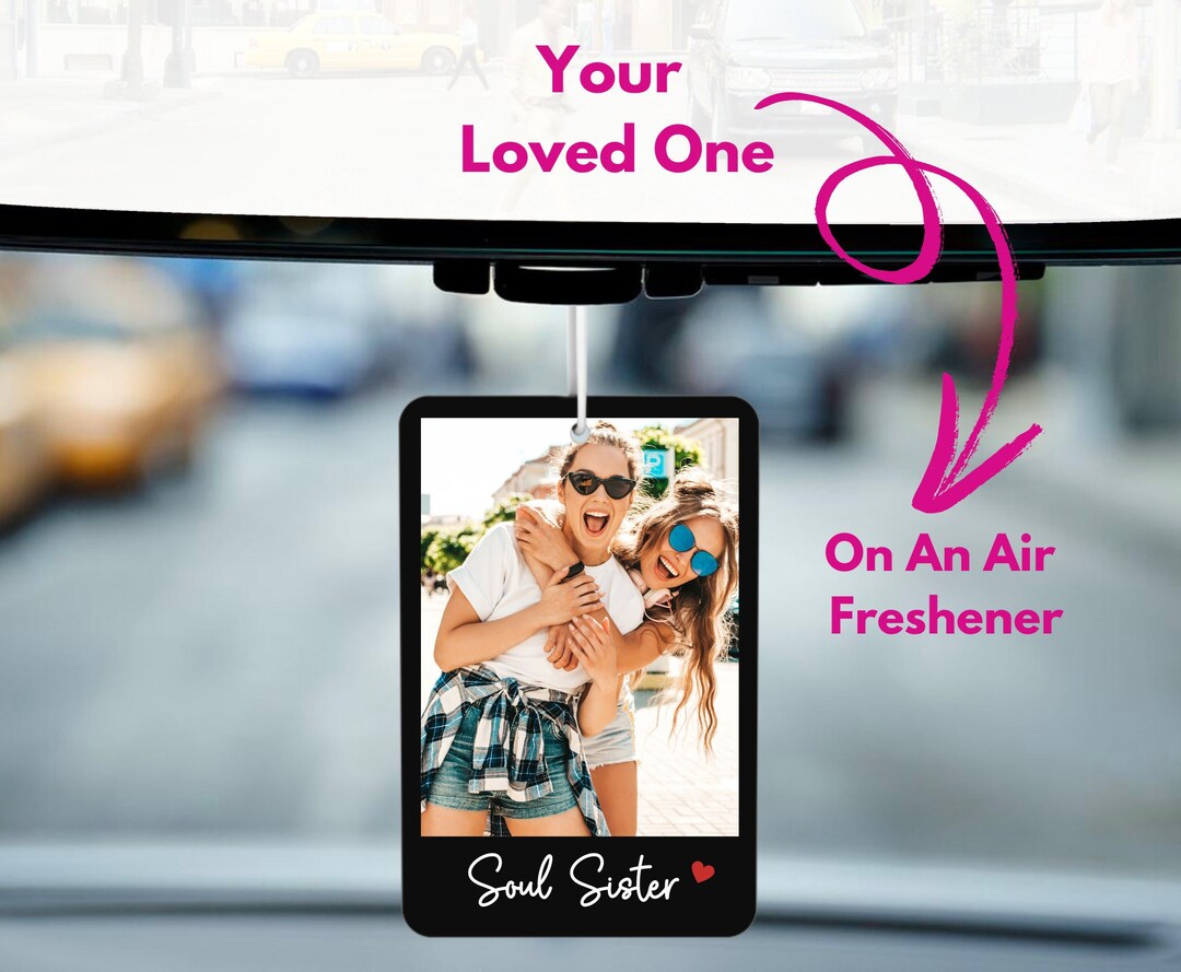 Personalized Photo Car Air Freshener, Custom Air Freshener, Picture Air ...