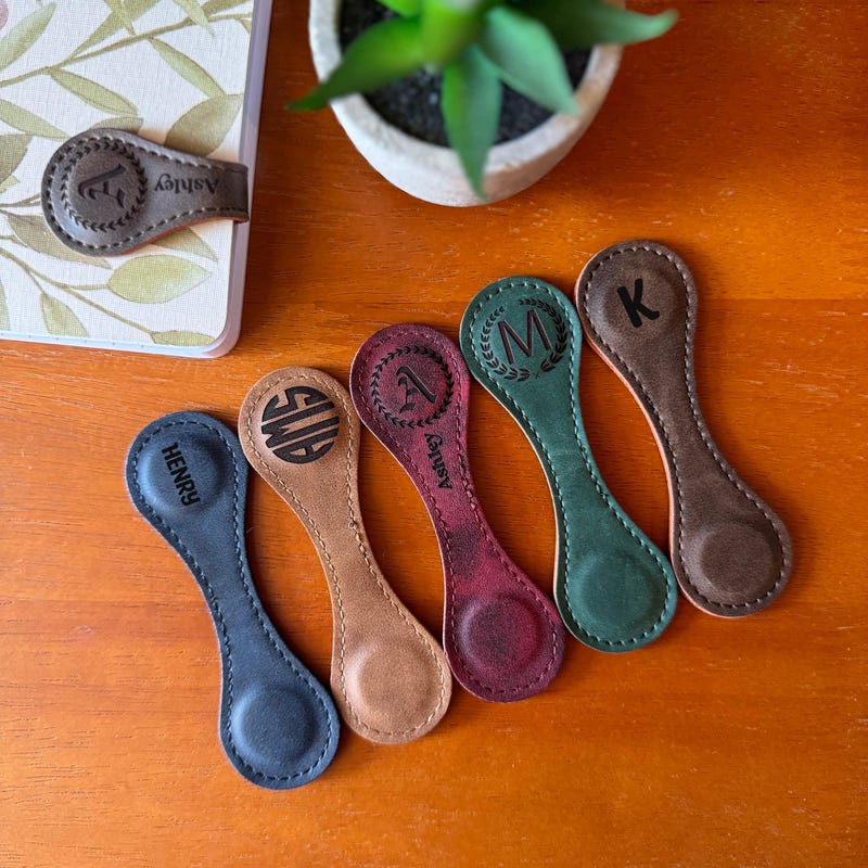 Handmade Book Magnet - Etsy