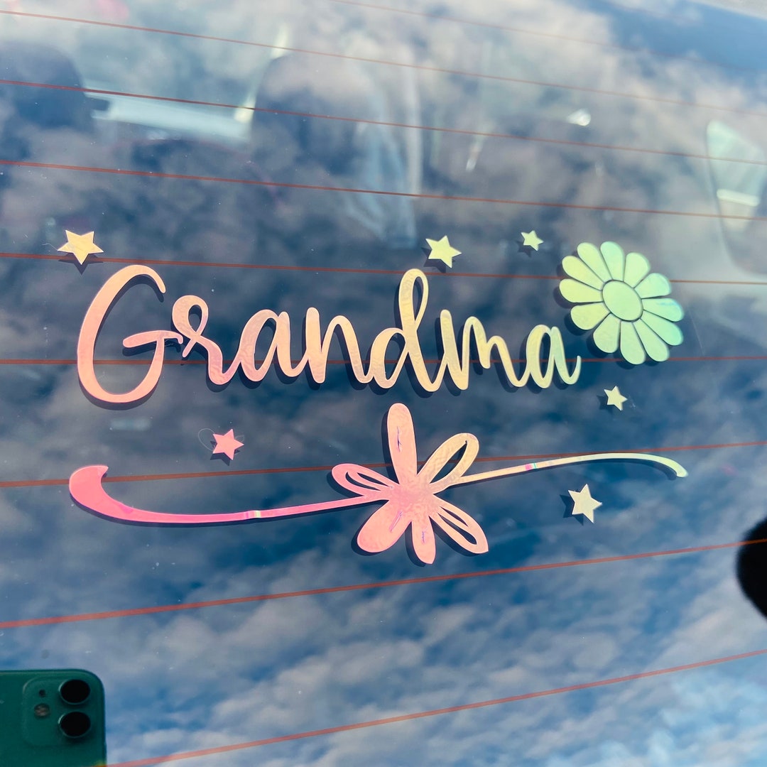 Custom Name Car Decal, Color Change in the Sun, Personalized Car Decal ...