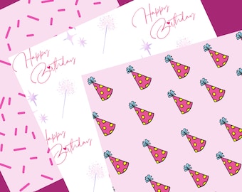 Paper Birthday - Etsy