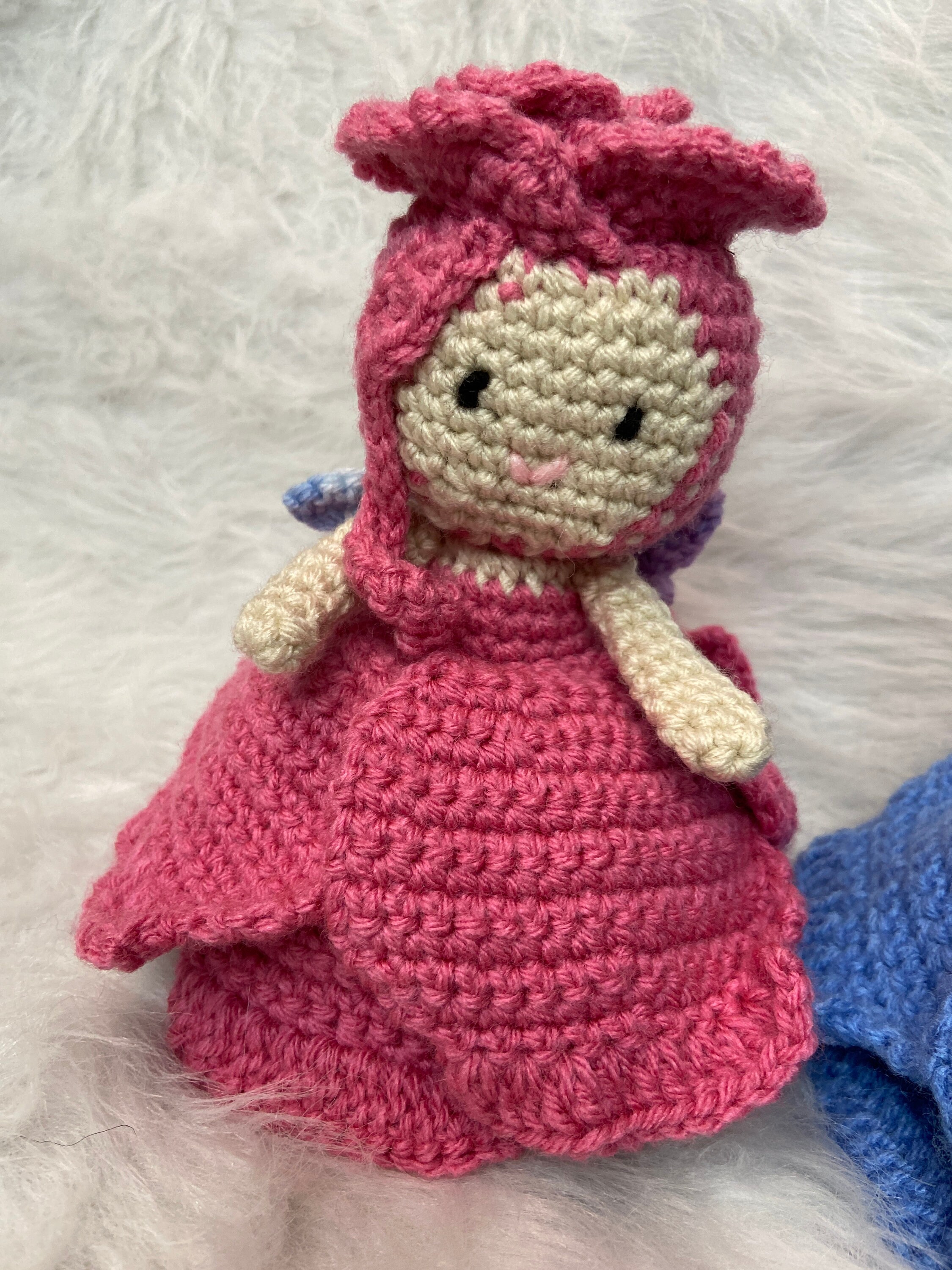 Reversible Flower Fairy Peek-a-boo Doll Rose Petal Dress Fairy Children ...