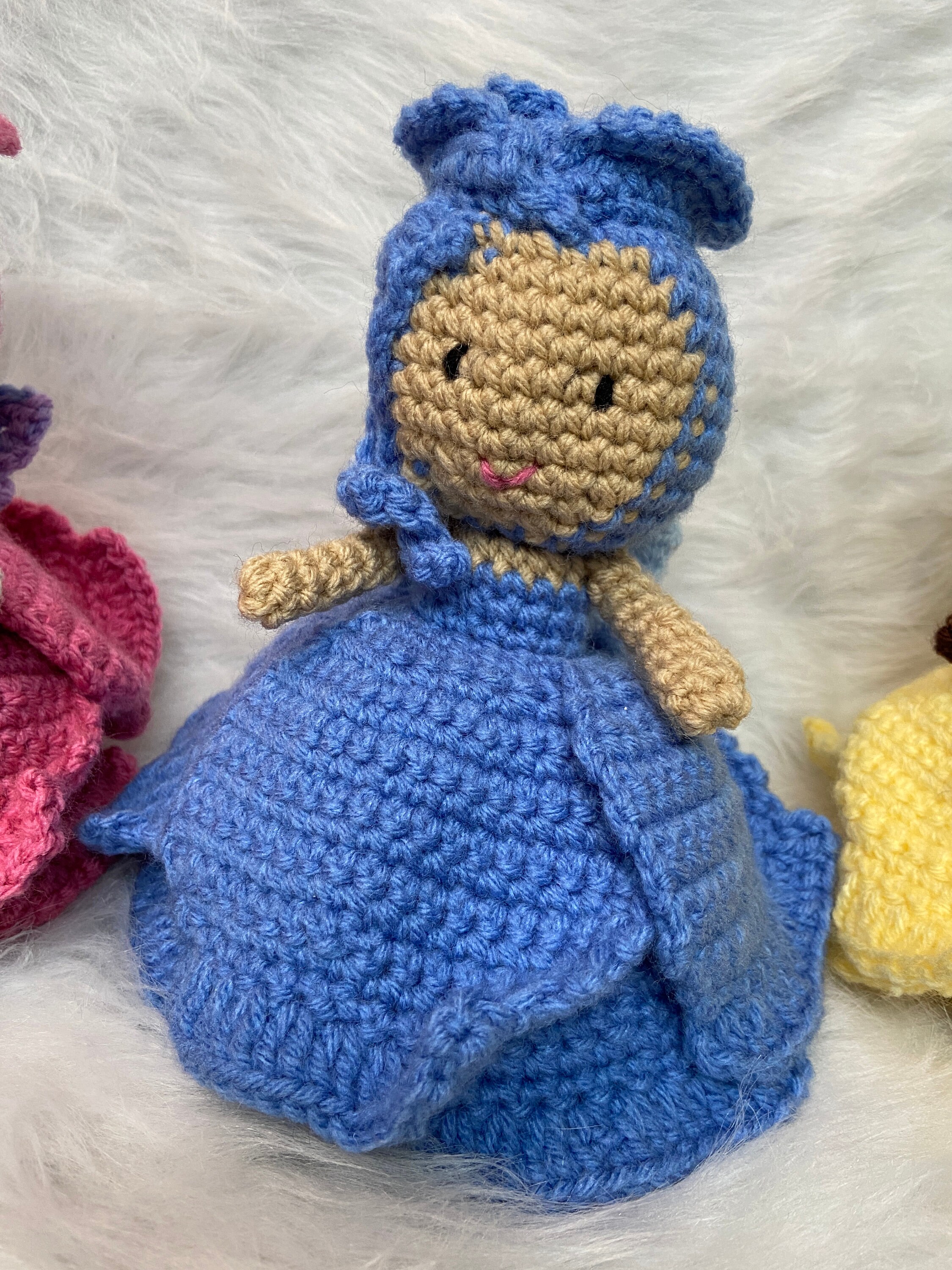 Reversible Flower Fairy Peek-a-boo Doll Rose Petal Dress Fairy Children ...