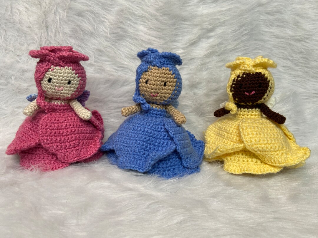 Reversible Flower Fairy Peek-a-boo Doll Rose Petal Dress Fairy Children ...