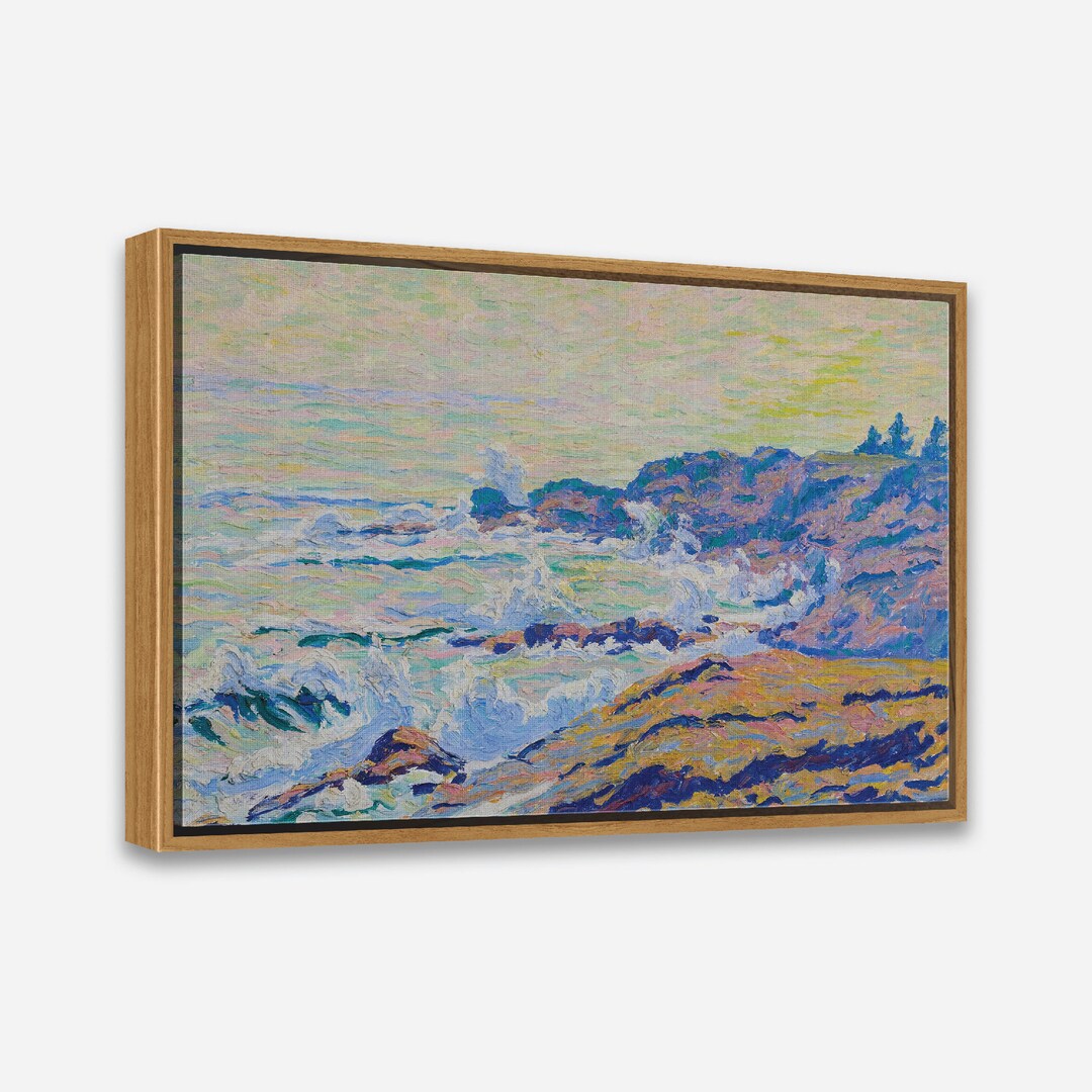 Along the Coast 1913 by Allen Tucker Vintage Wall Art Print 1 or 2 ...