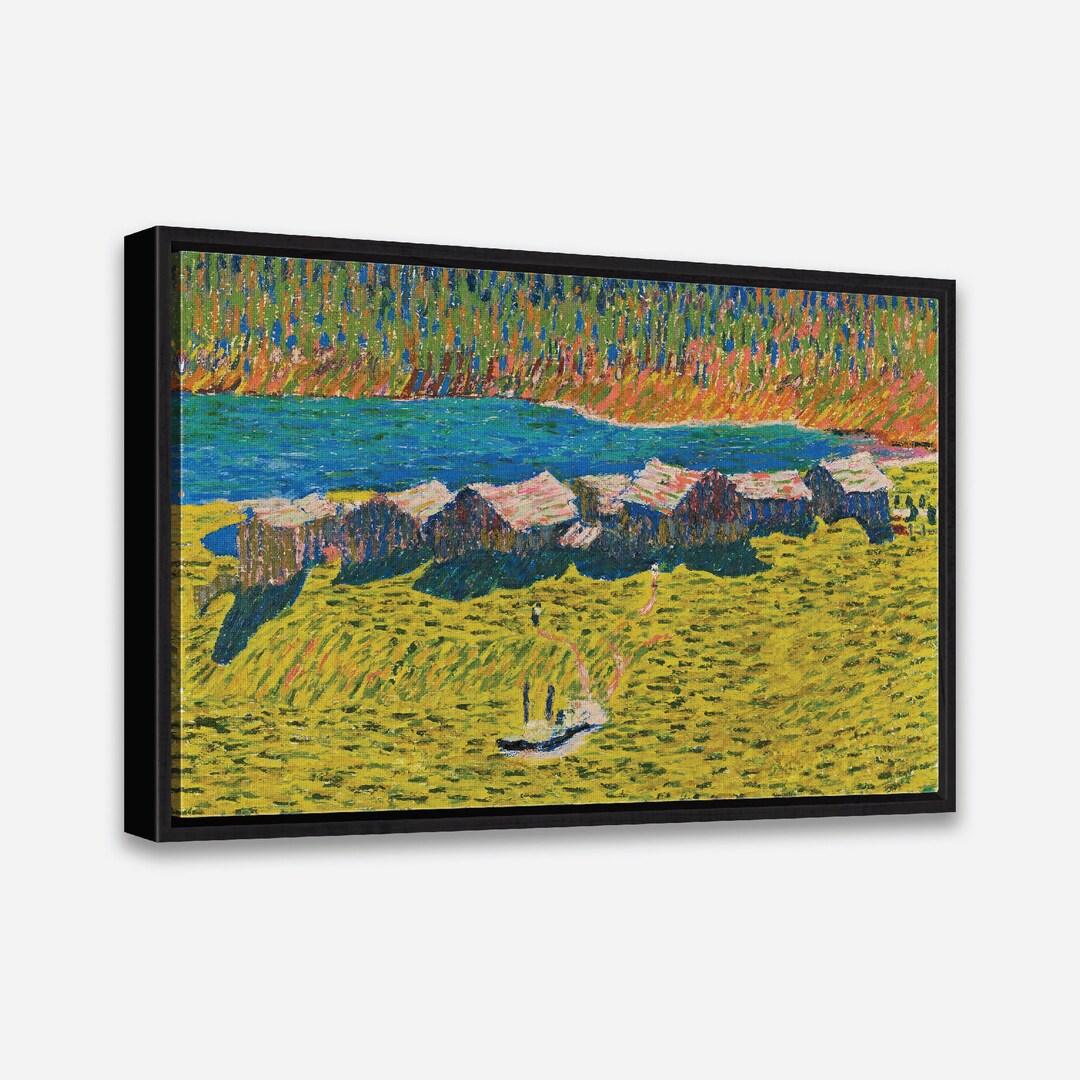 Capolago by Giovanni Giacometti - Vintage Wall Art Print - 1 or 2 Panel ...