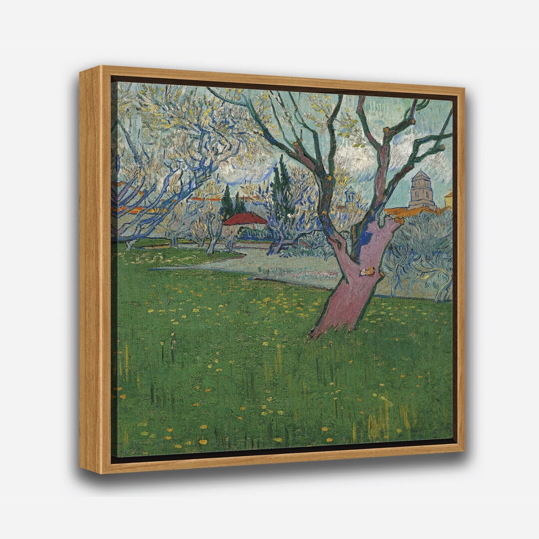 Famous Art - VAN GOGH PAINTING - Orchards in Blossom, View of Arles ...