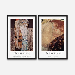 FAMOUS PAINTING - the Three Ages of the Woman | Danae (1908) by Gustav ...