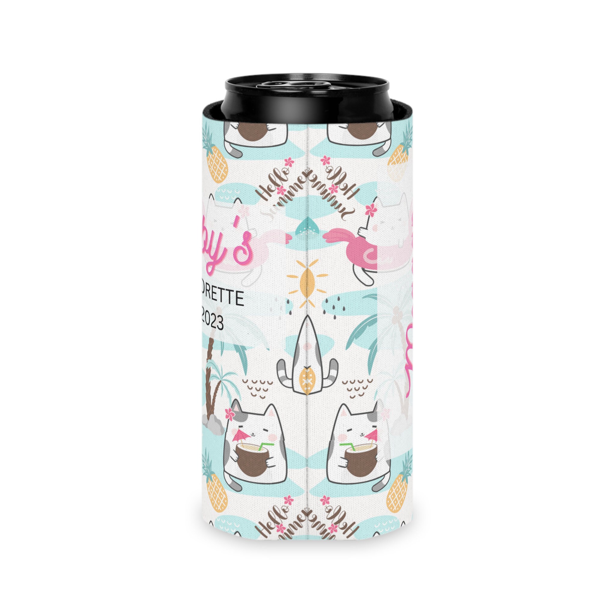 Bachelorette Koozies, Summer Koozie, Hard Seltzer Koozie, Slim Can ...