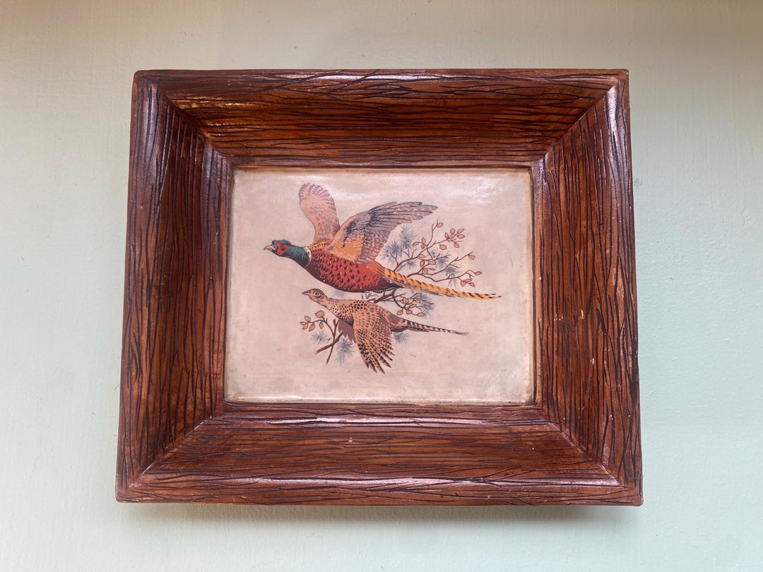 Vintage Rustic Pheasant Wall Art/ Decor - Etsy
