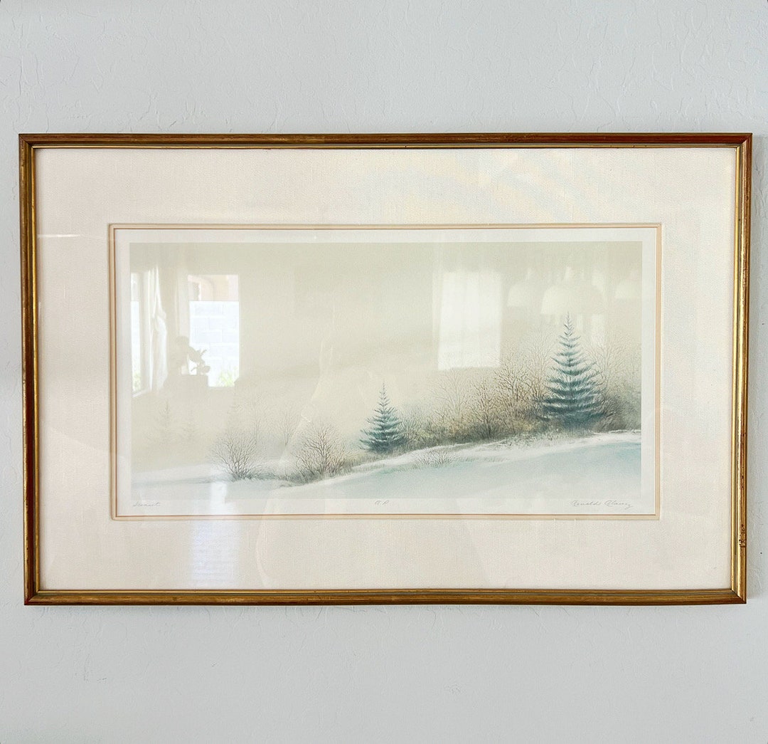 Vintage Arnold Alaniz Sunset Signed Wall Hanging Art/ Original ...