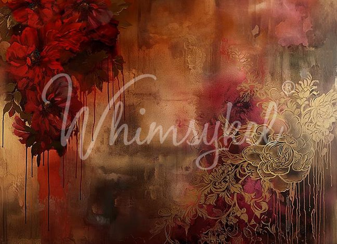 GILDED PATINA | Large Decoupage Tissue Paper for Furniture | Arts ...