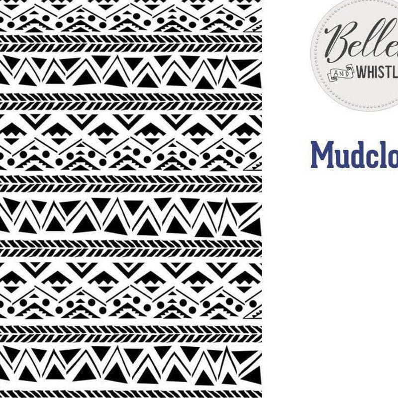 Mud Cloth Stencil - Etsy