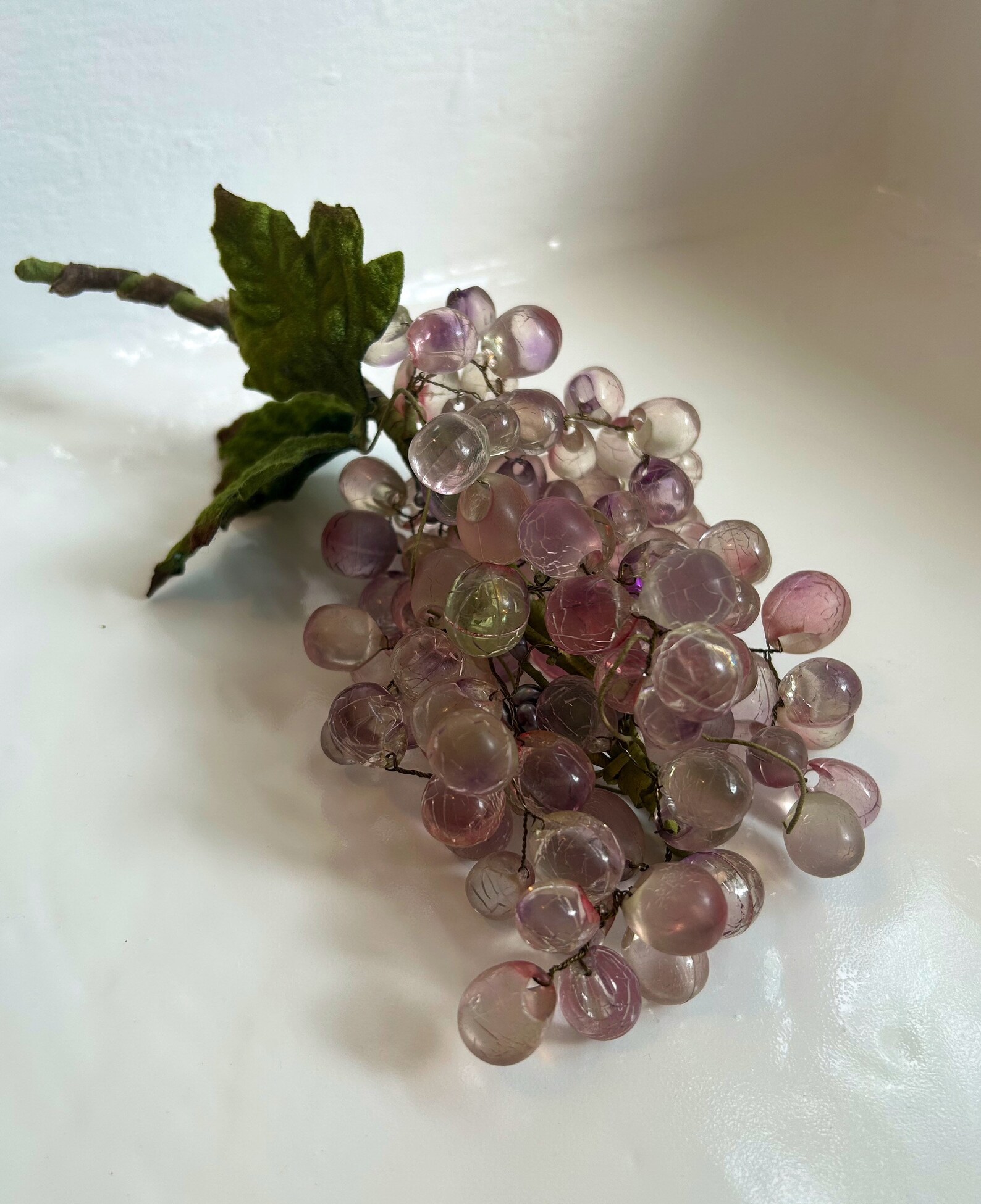 Lovely Lucite Decorative Grapes - Etsy
