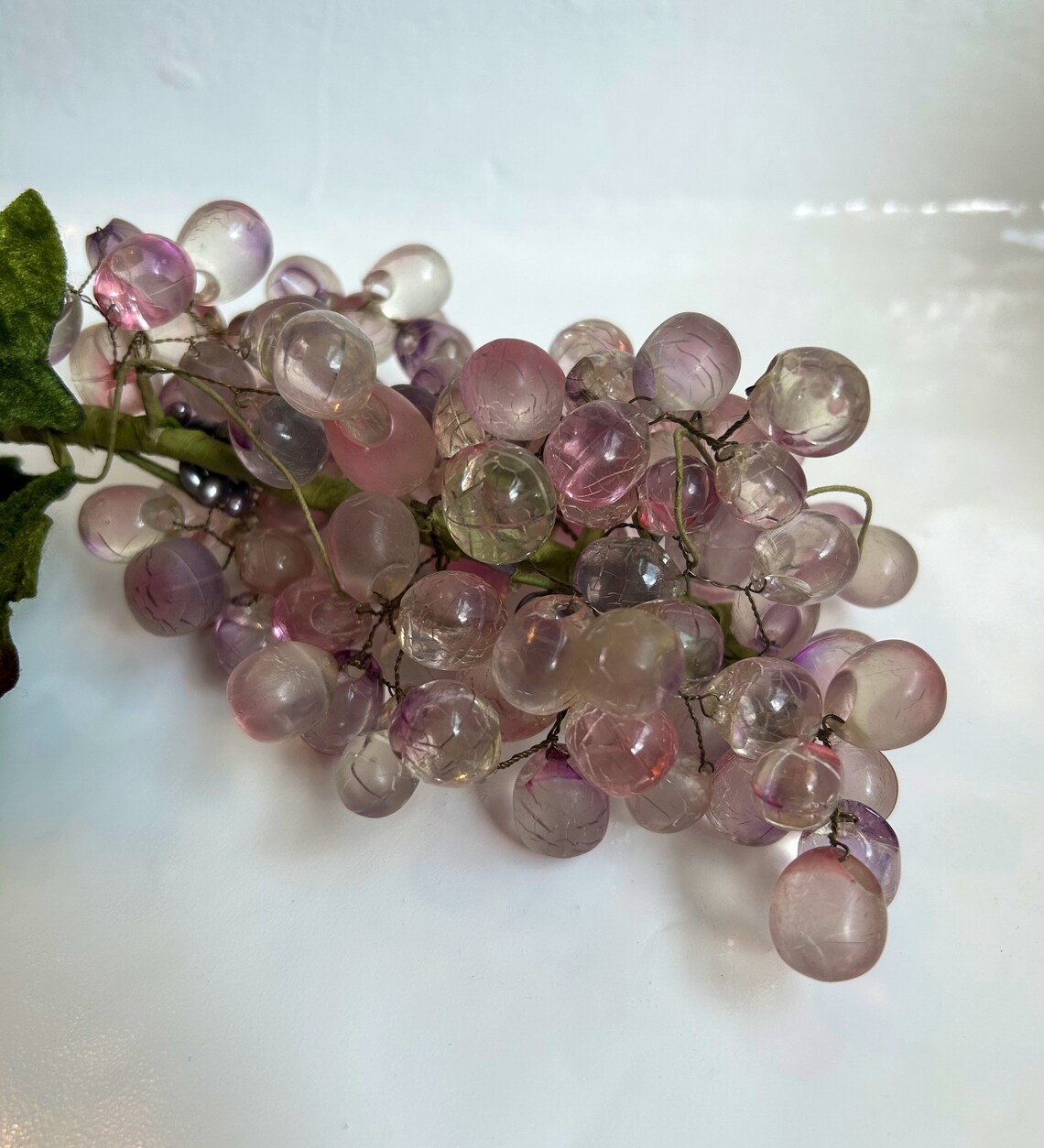 Lovely Lucite Decorative Grapes - Etsy