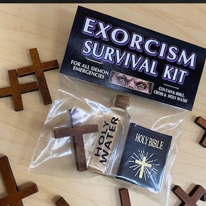 Mini Exorcism Survival Kit - Etsy