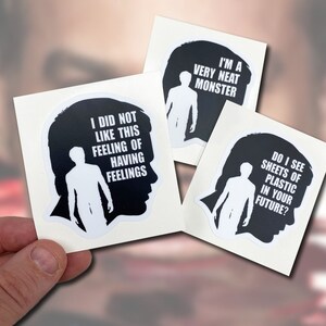 Dexter Silhouette Sticker - Etsy