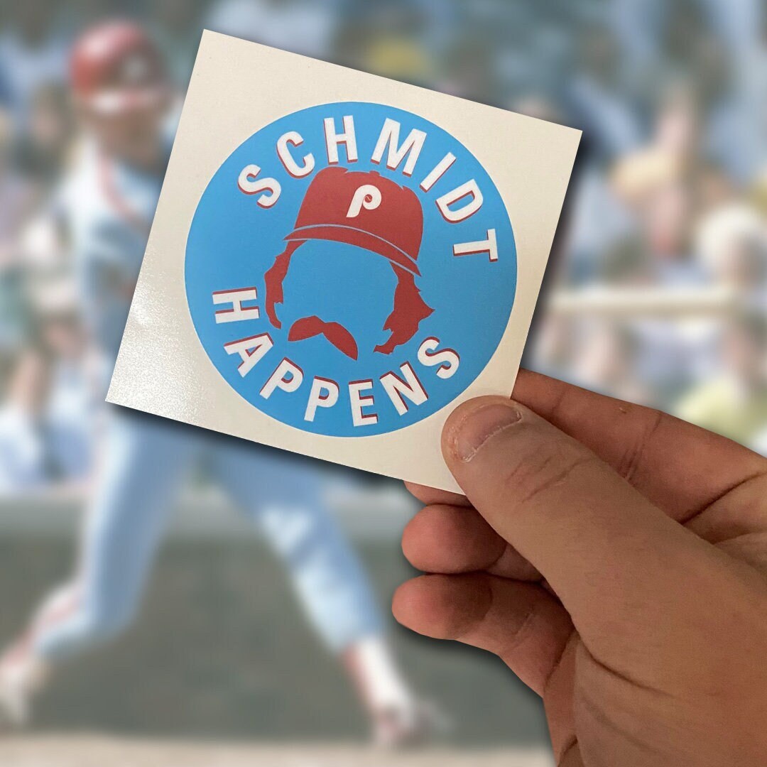 Mike Schmidt Happens Sticker - Etsy
