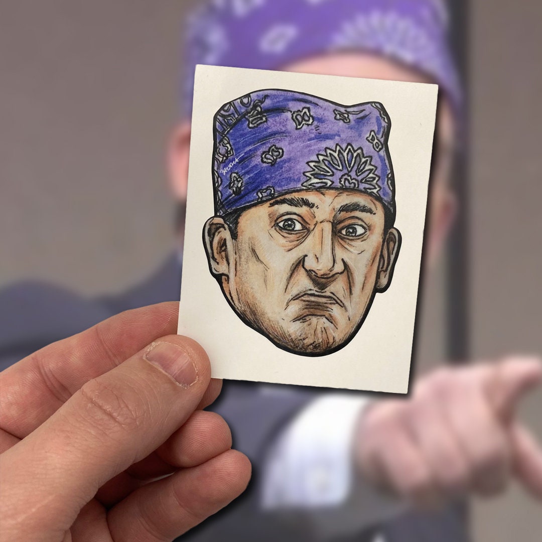 The Office Prison Mike Sticker - Etsy