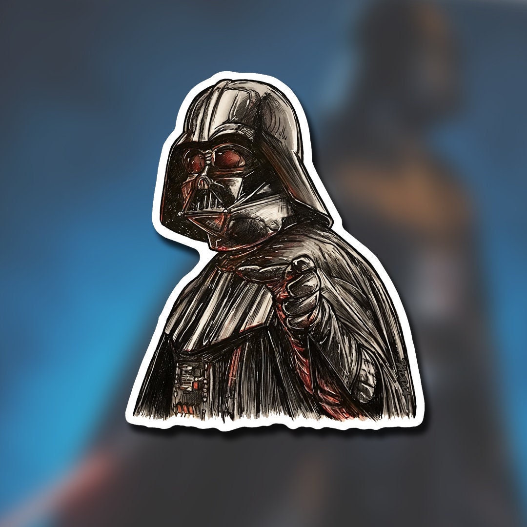 Darth Vader Star Wars Sticker - Etsy