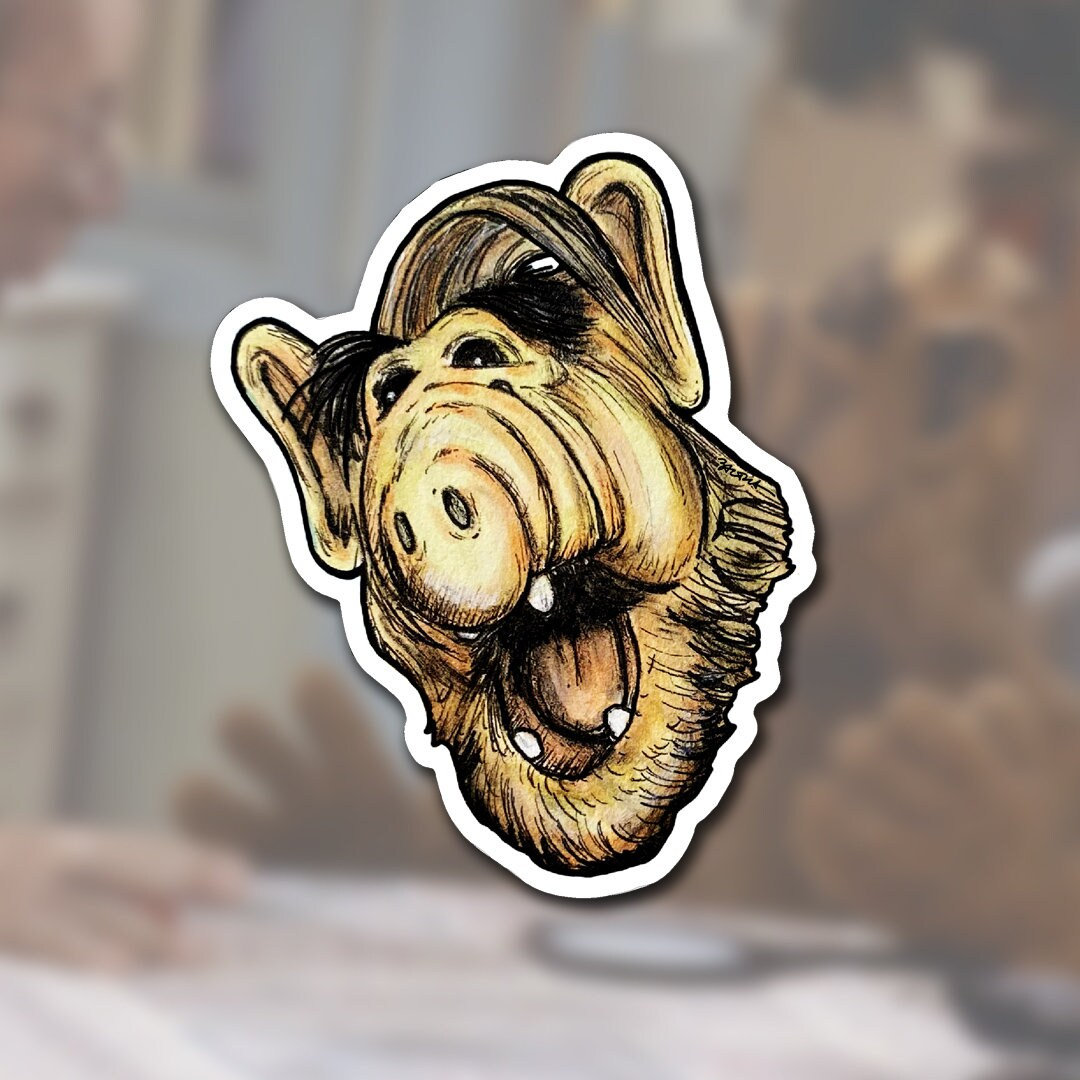 Alf Sticker - Etsy