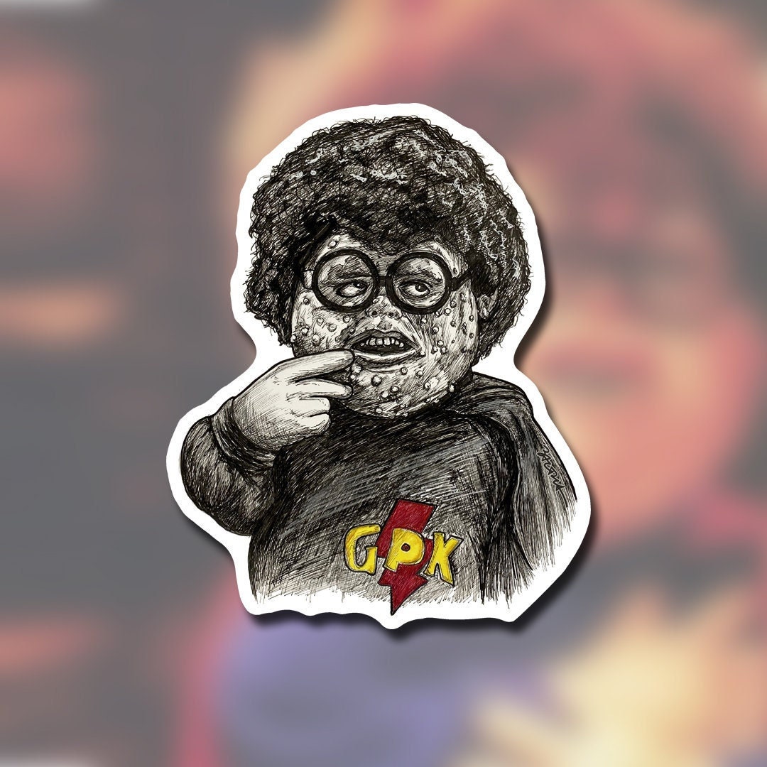 Garbage Pail Kids Nat Sticker - Etsy