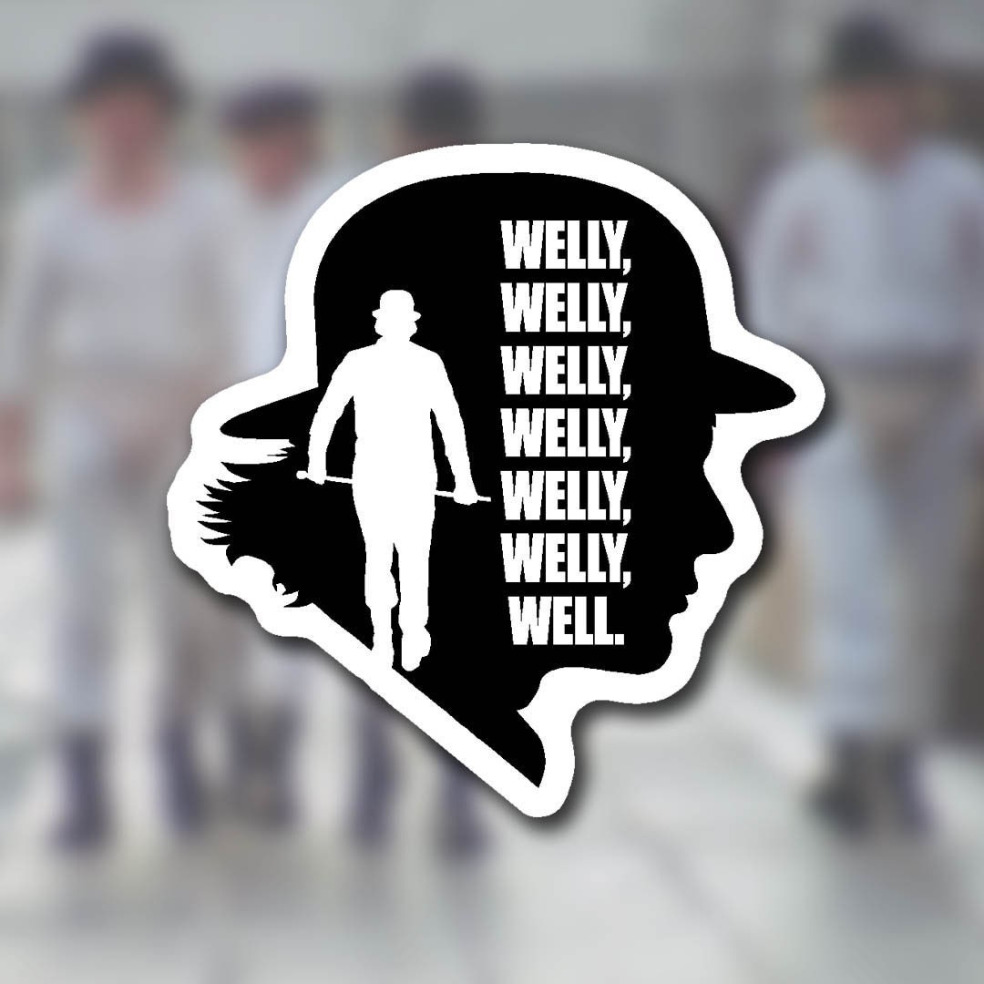 A Clockwork Orange Silhouette Sticker - Etsy