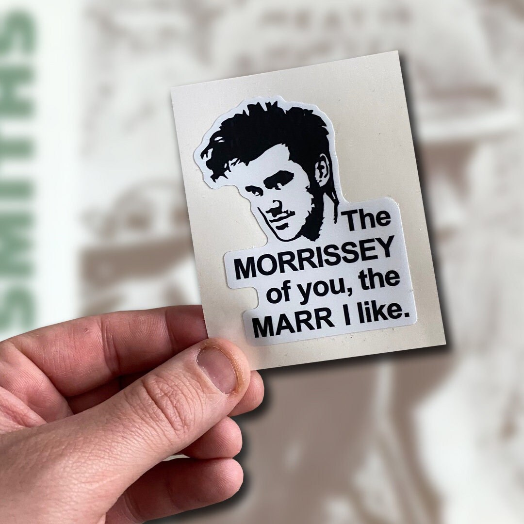 Smiths - Morrissey Sticker - Etsy