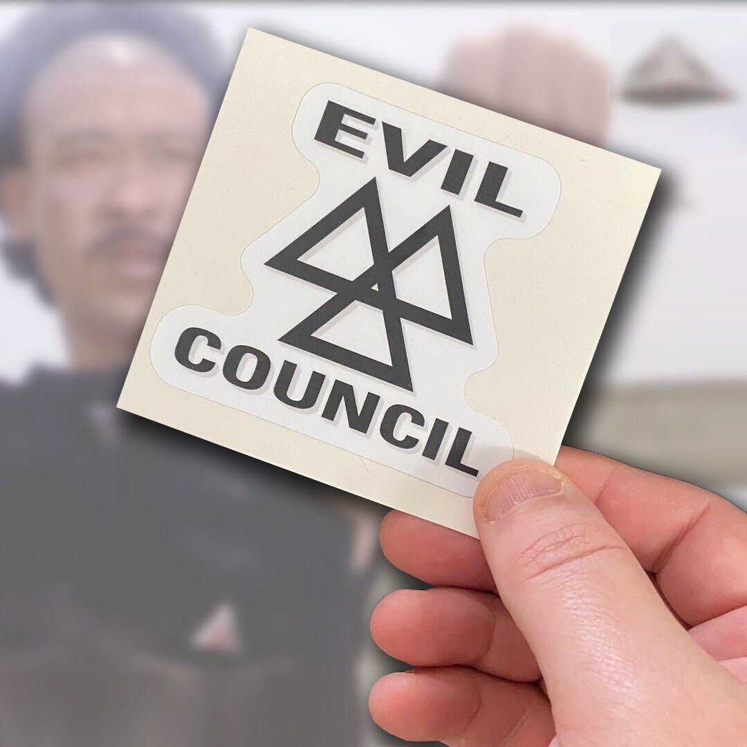 Evil Council Kung Pow Evil Betty Sticker - Etsy