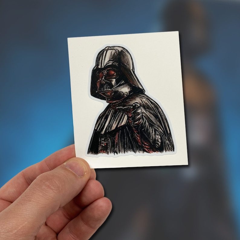 Darth Vader Star Wars Sticker - Etsy