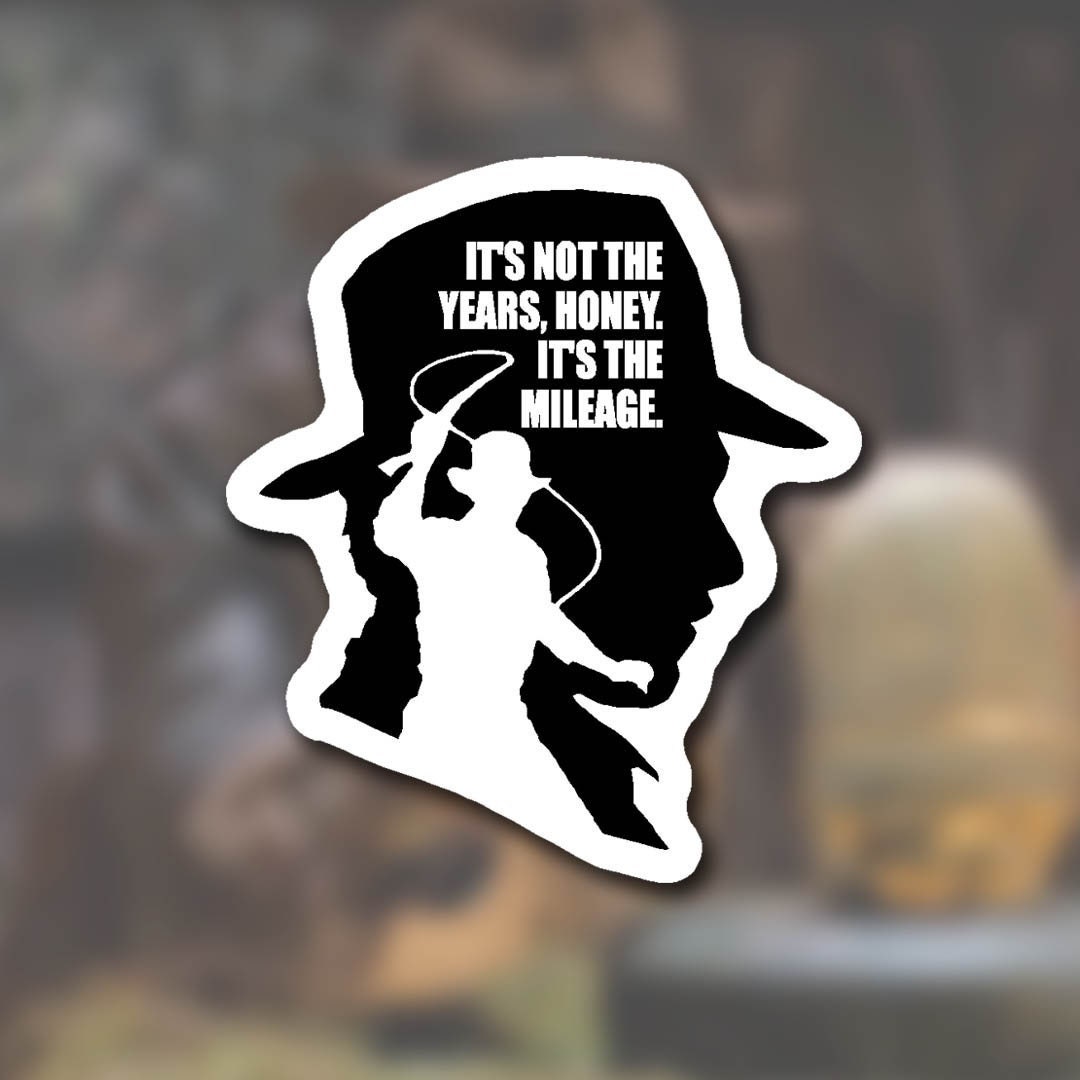 Indiana Jones Silhouette Sticker - Etsy