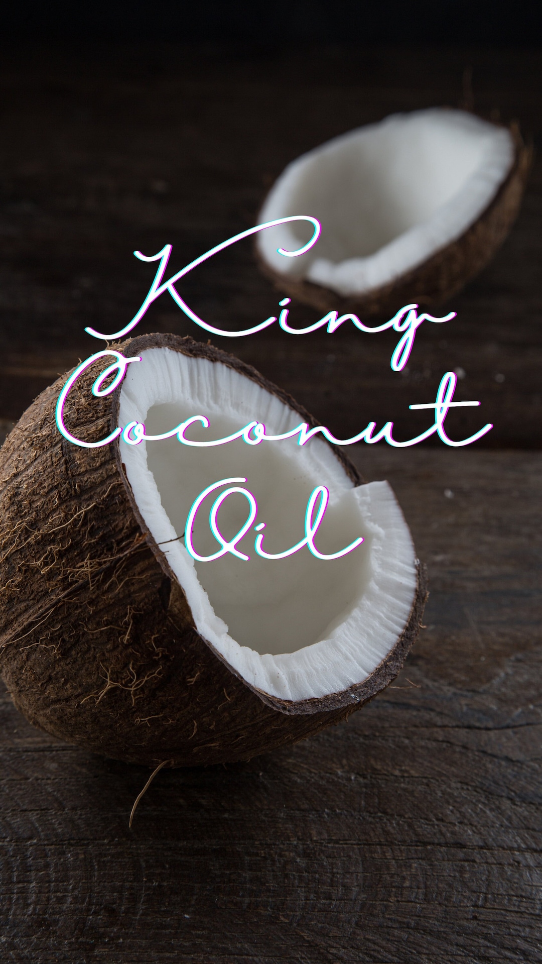 King Coconut Oil - Cold Pressed, Cooking Oil, Natural Moisturiser 100% ...