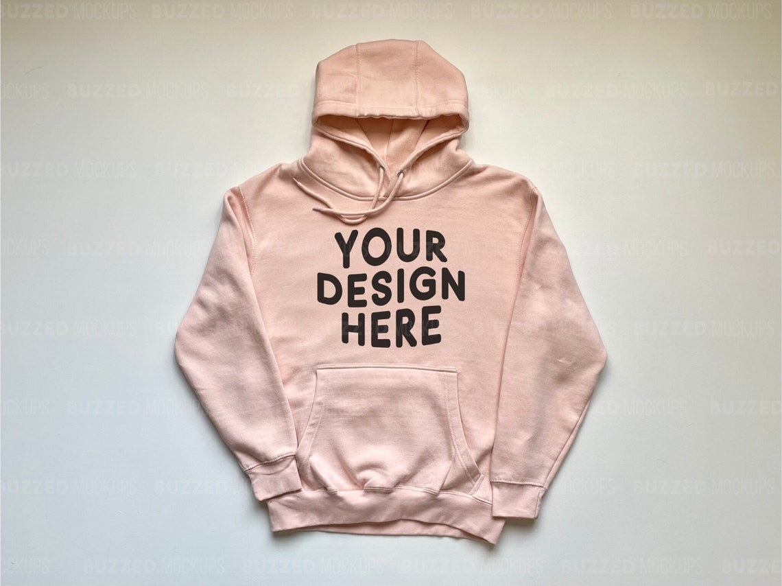 Lane Seven 14001 Hoodie Mockup Pale Pink Lane Seven Hoodie - Etsy