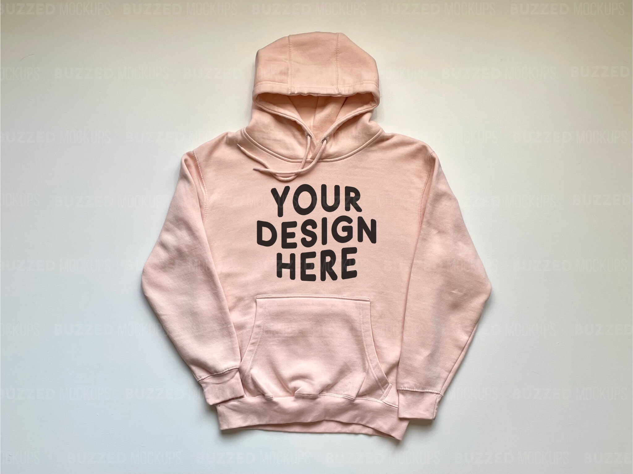Lane Seven 14001 Hoodie Mockup Pale Pink Lane Seven Hoodie - Etsy