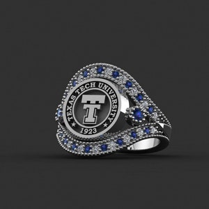 College Ring, University Ring, Graduation Gift, Graduation Ring, Woman ...