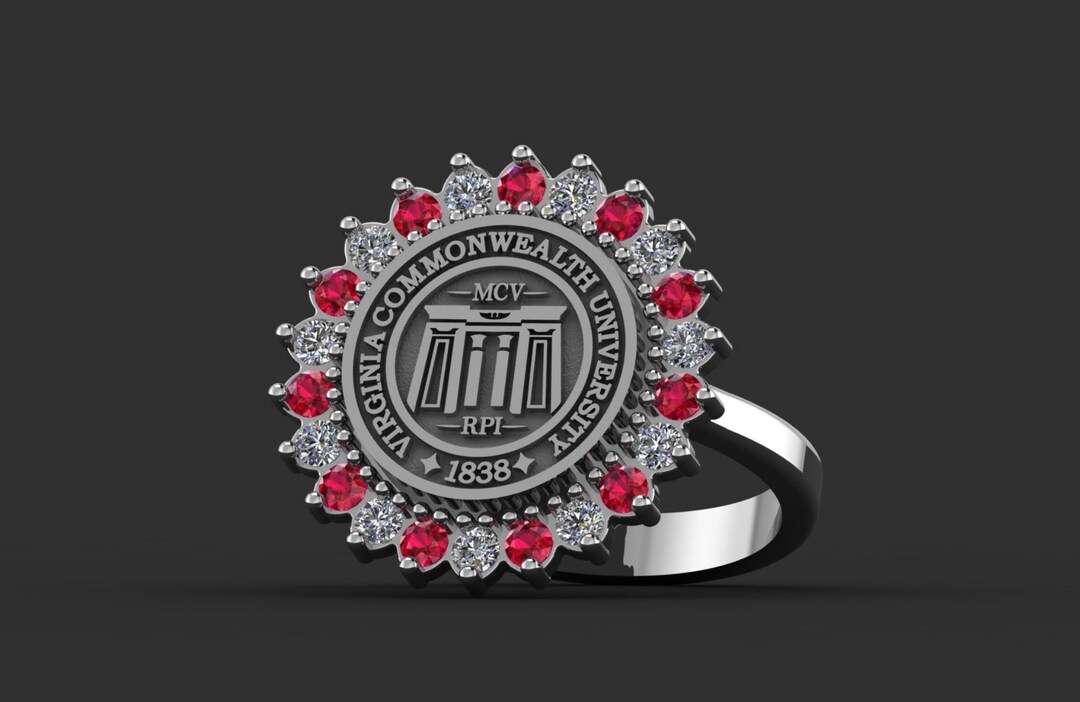 College Ring, University Ring, Graduation Gift, Graduation Ring, Woman ...