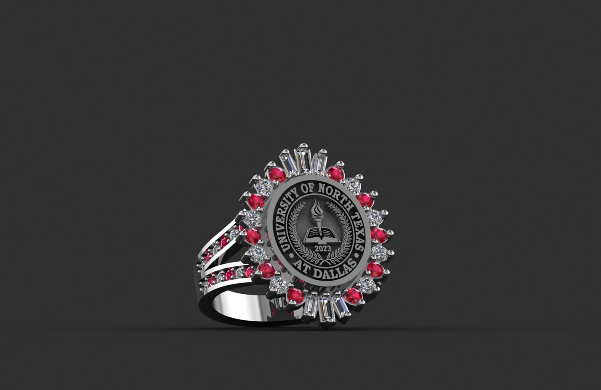 Silver and Gold College Class Rings Women's Class Ring - Etsy