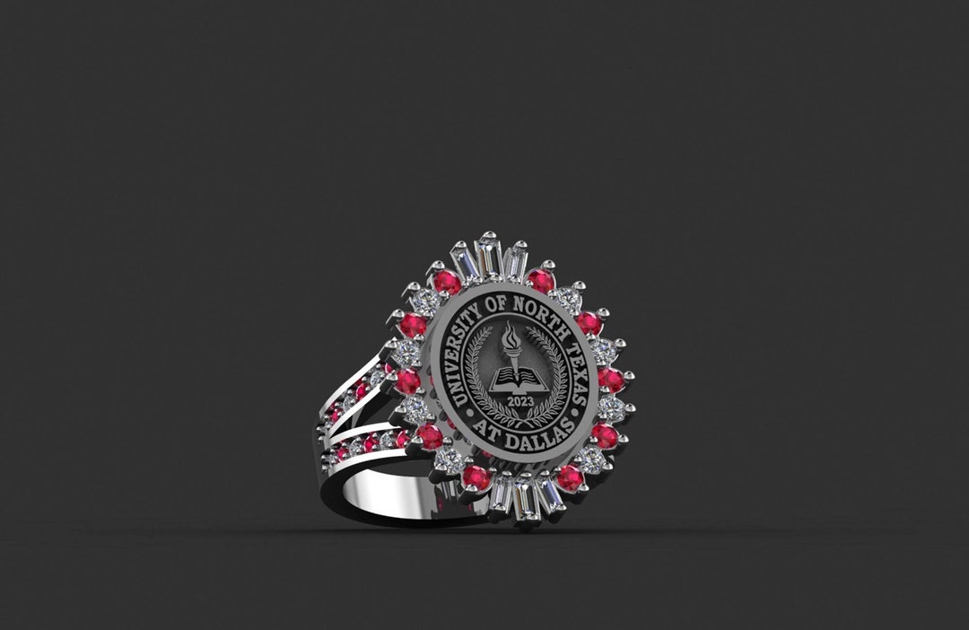 College Ring, University Ring, Graduation Gift, Graduation Ring, Woman ...