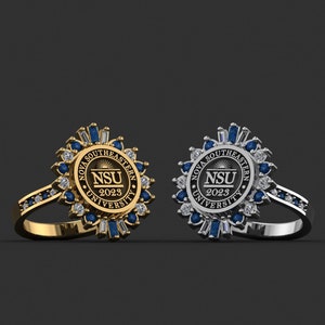 University Ring, Graduation Gift, Class Rings, Senior Class Ring ...