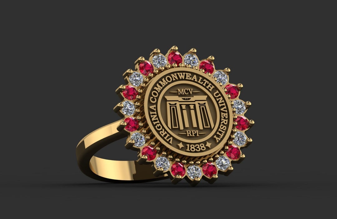 College Ring, University Ring, Graduation Gift, Graduation Ring, Woman ...