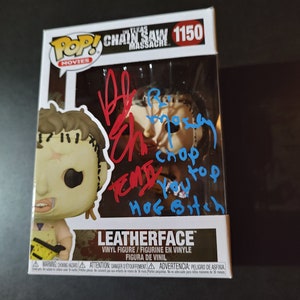 Leatherface X Signed by Bill Moseley/bob Elmore - Etsy